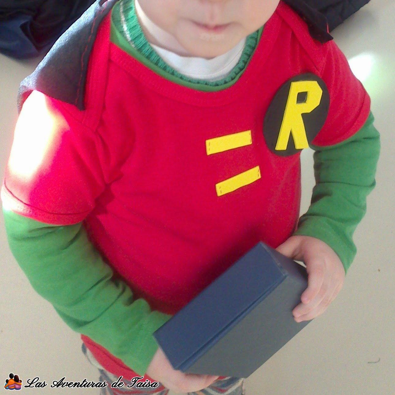 ⋆ Disfraz de Batman y Robin - Disfraz en Familia ⋆ Las Aventuras de Taisa